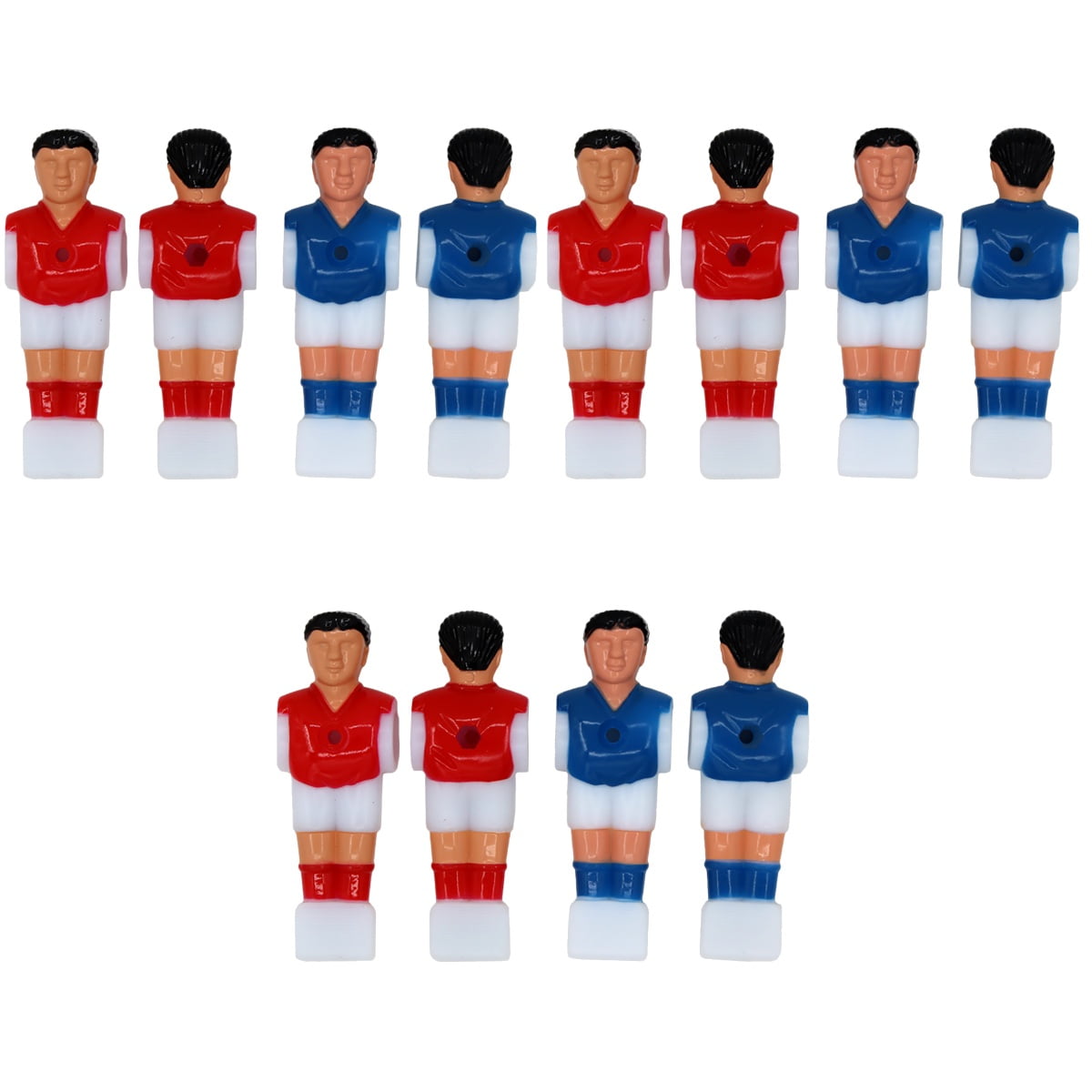 3 Count Soccer Ball Large Tabletop Tournament Style Foosball Man ...