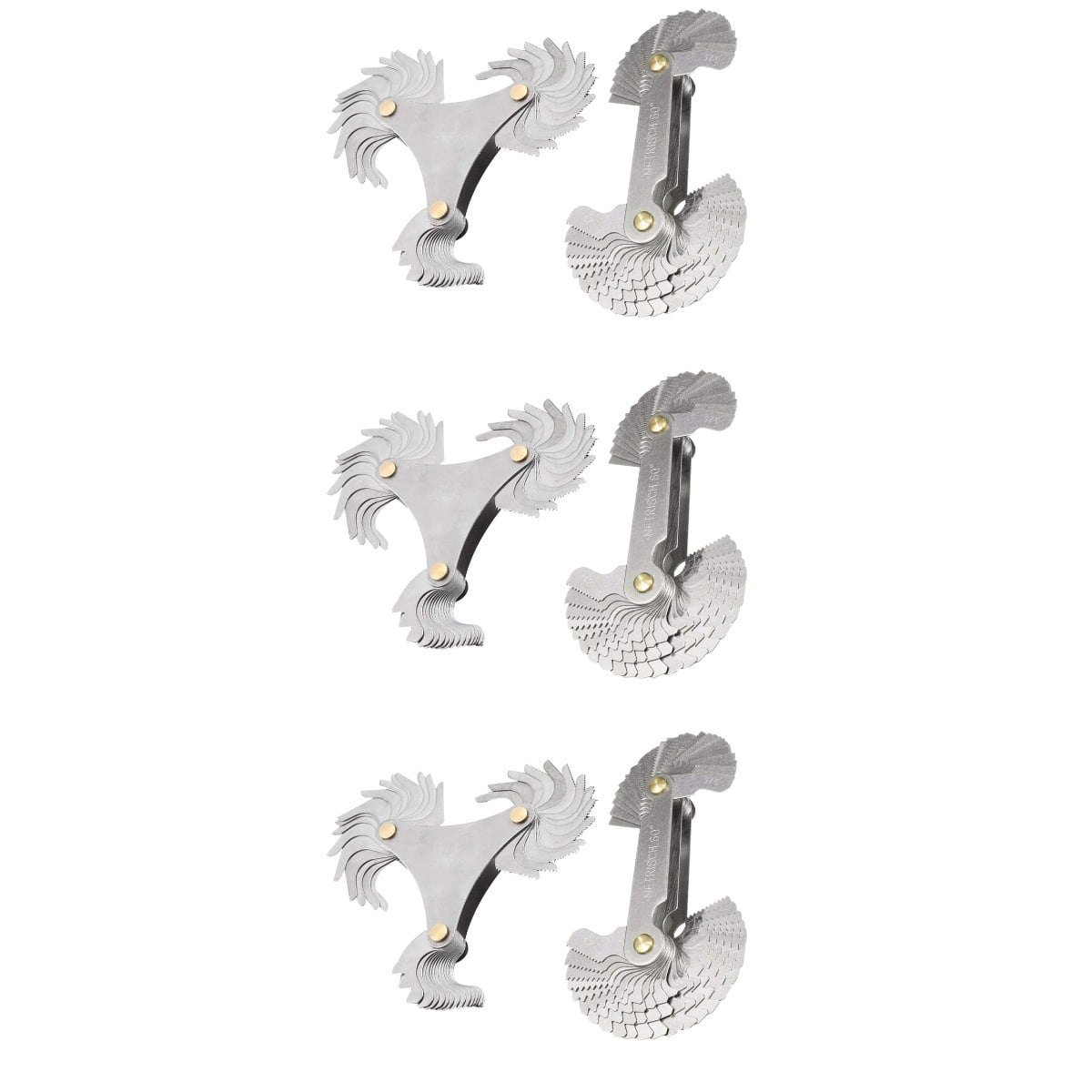 3 Count Splitter Thread Template Pitch Measuring Tool - Walmart.com