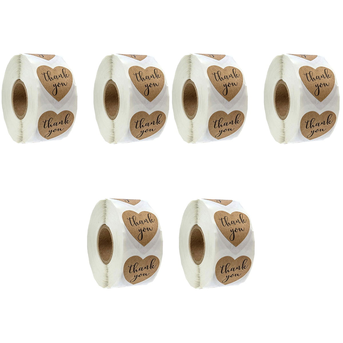 3 Count Sticker Roll Paper Food Labels Stickers Treat Bag The Gift ...