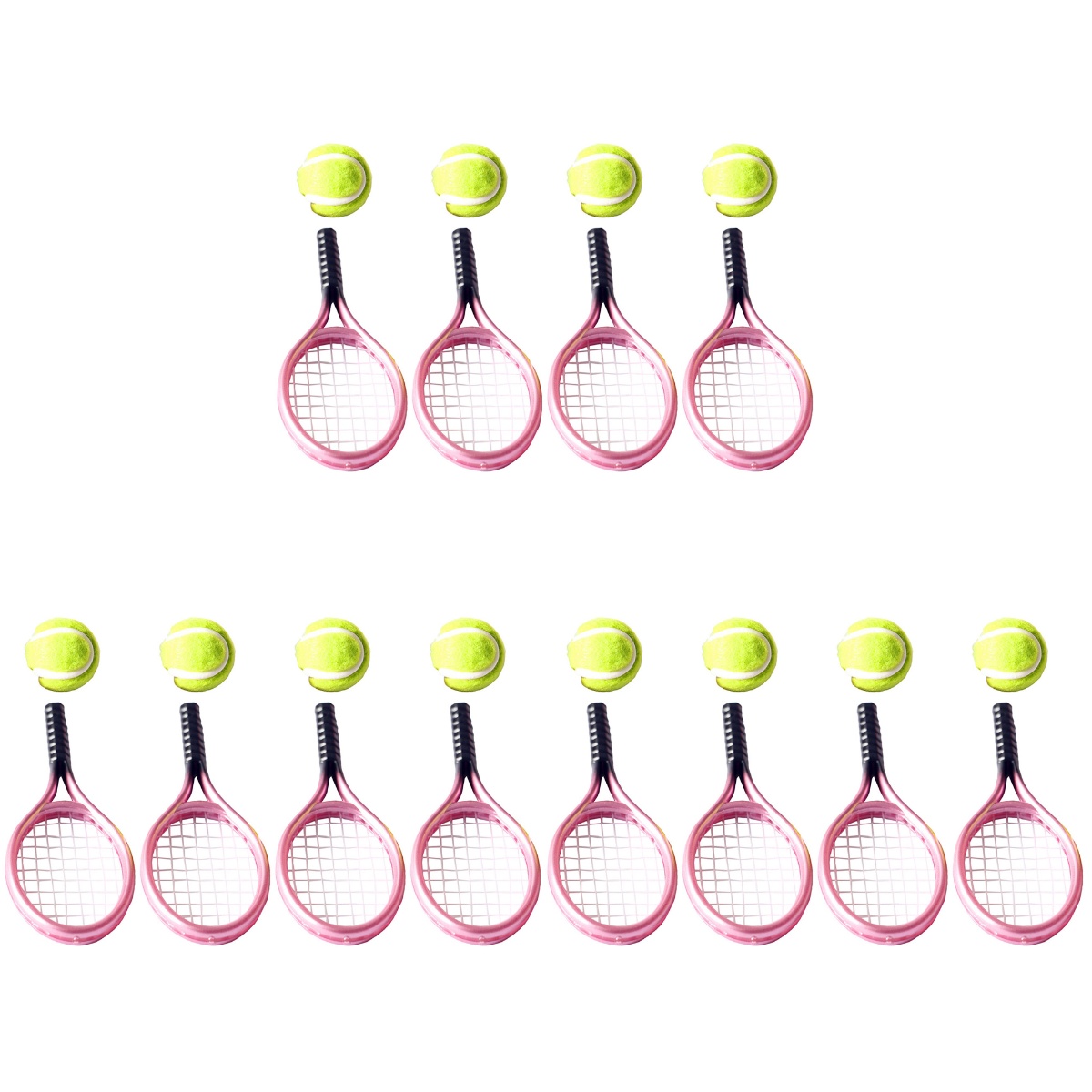 3 Count Tennis Candy Tennis Racket Tennis DIY Tennis Racket 9.00X3.80X0 ...