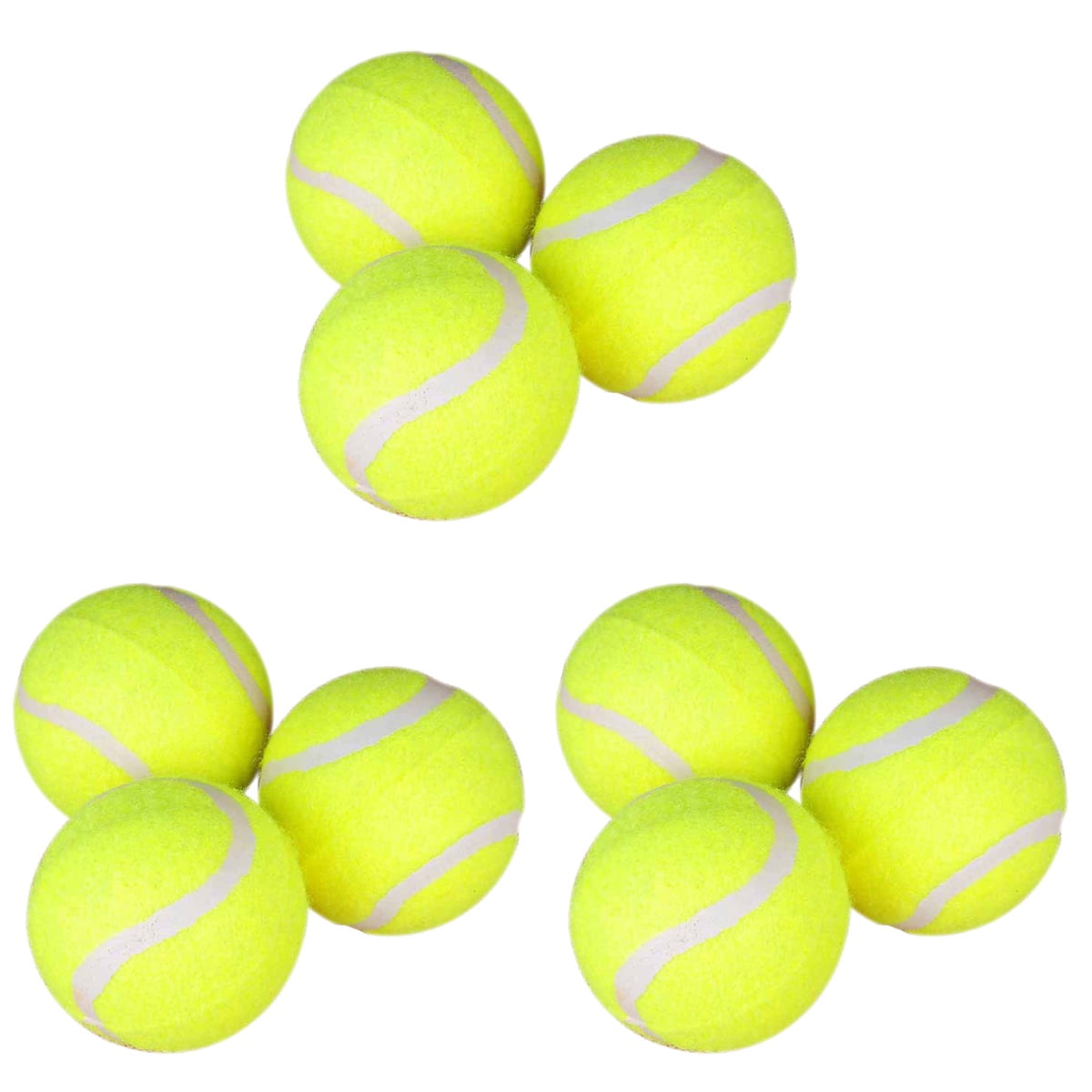 3 Count Tennis Racket Balls Bulk Crack Resistant Consistent Performance ...
