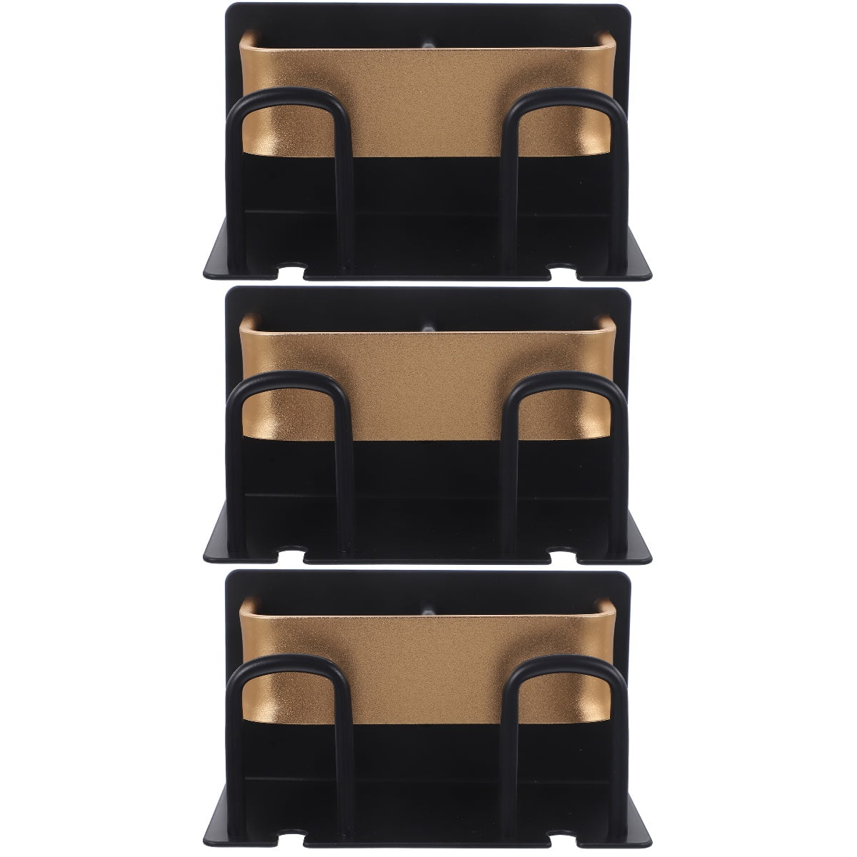 3 Count Toothbrush Cup Rack Bathroom Wall Mount Organizer Toothbrushes ...