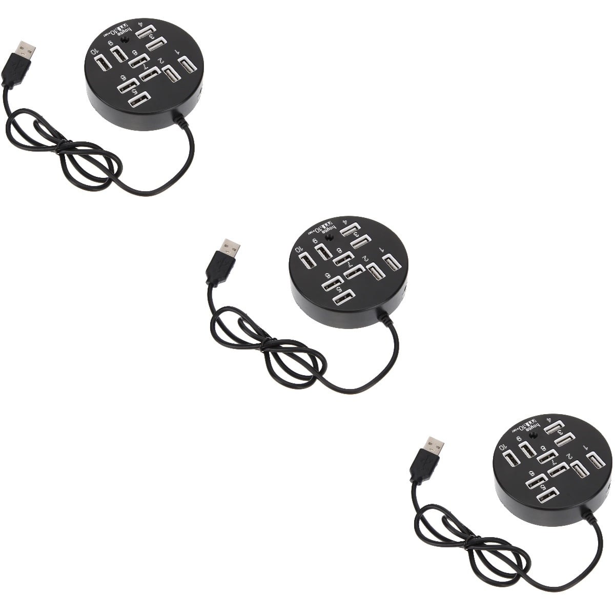 3 Count USB Adapter for Laptop Multiple Port Adaptors Splitter Ports ...