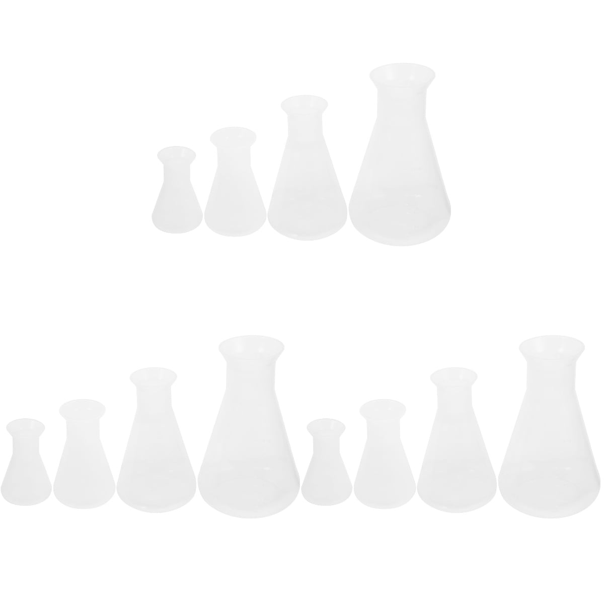 3 Count Vacuum Flask Erlenmeyer Convenient Design Easy to Use - Walmart.com