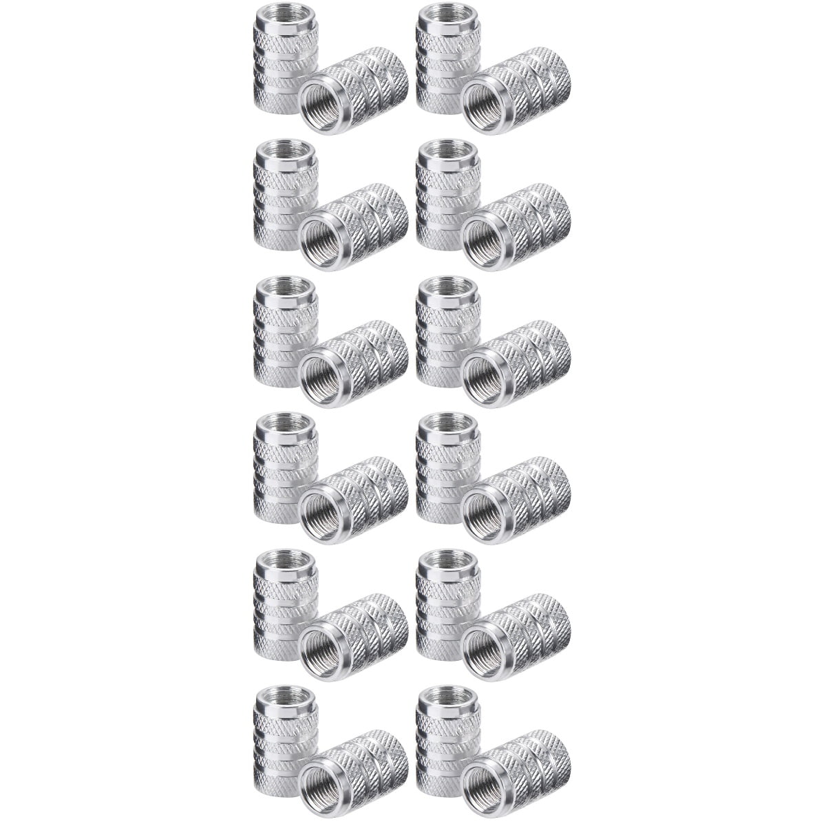 3 Count Valve Stem Caps Automotive Standard Tire Valves - Walmart.com