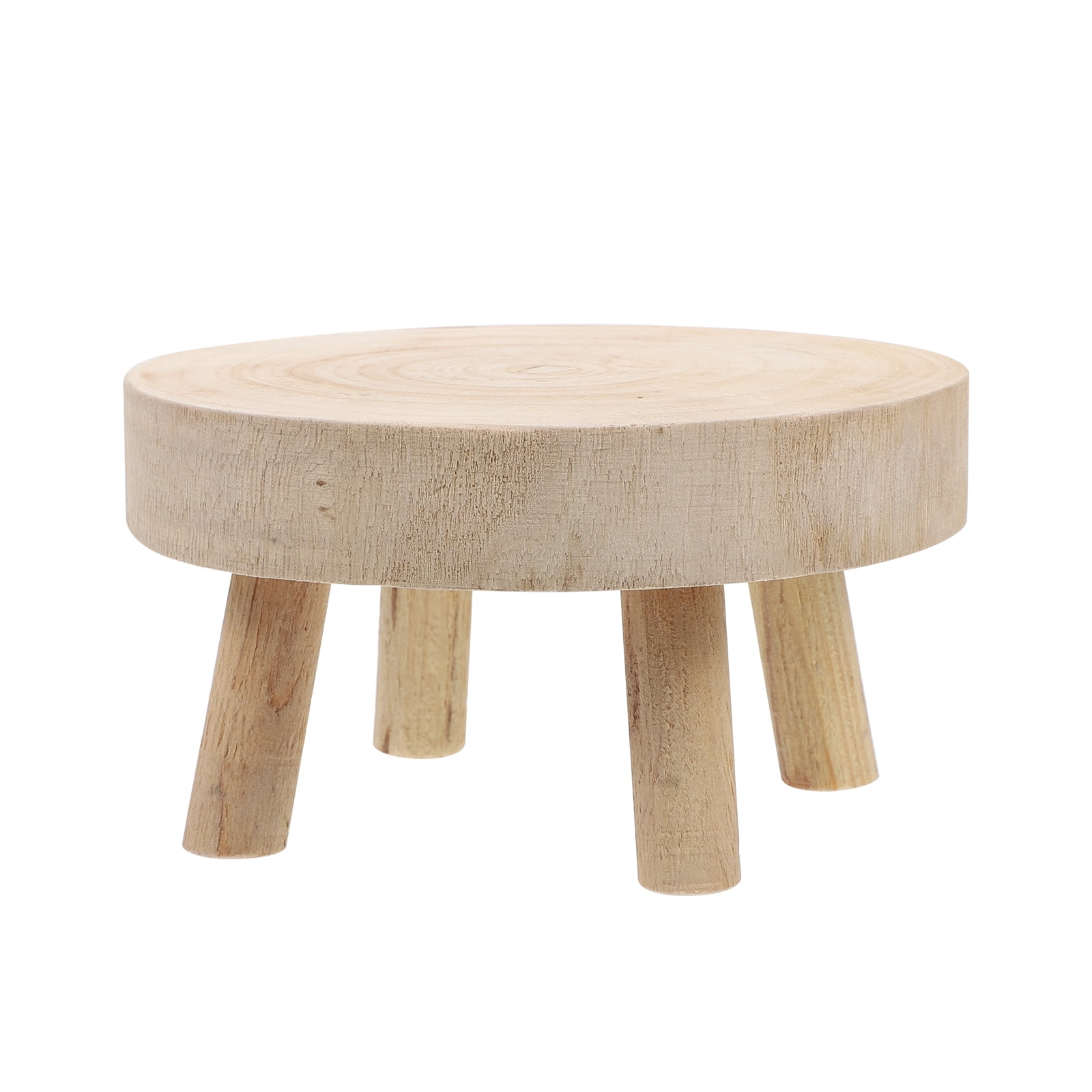 3 Count Versatile Wooden Base Plant Shelf Pot Stand Child Office ...