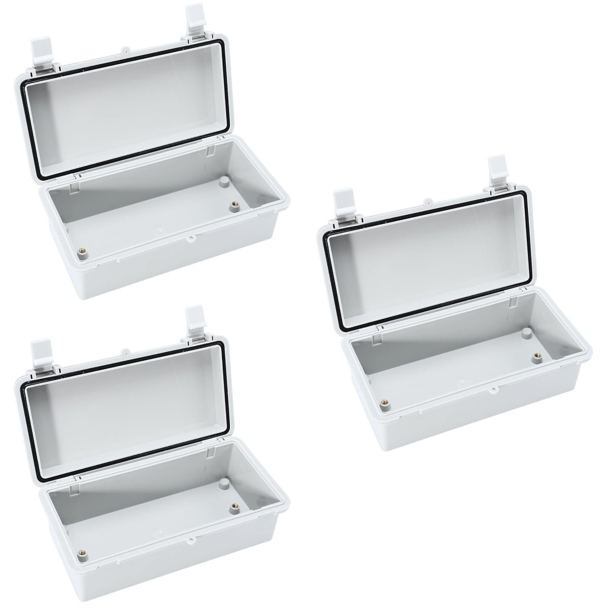 3 Count Waterproof Boxes for Outdoors Power Strip Weatherproof ...
