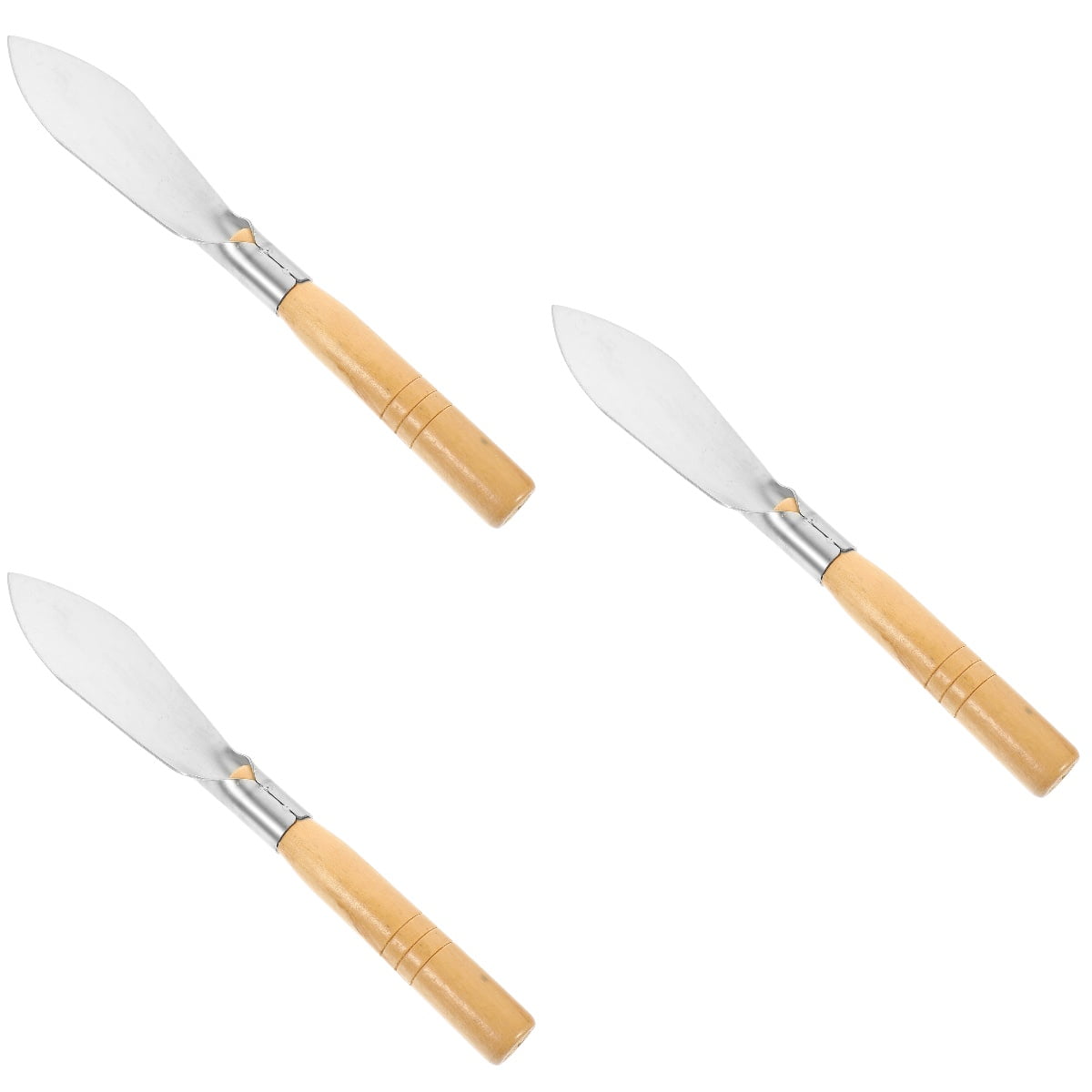 3 Count Wooden Handle Shovel Tool Small Portable Absinthe Dasher Nozzle ...