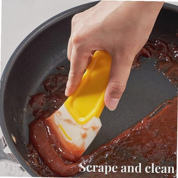 3 Counts Heat Resistant Silicone Scraper,3D Printer Silicone Scraper ...