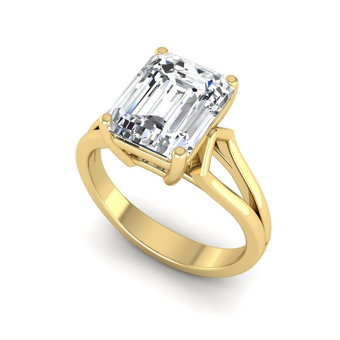 3 Ct Lab Grown Diamond Engagement Ring for Women, IGI Certified D Color ...