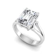 3 Ct Lab Grown Diamond Engagement Ring for Women, IGI Certified F Color ...