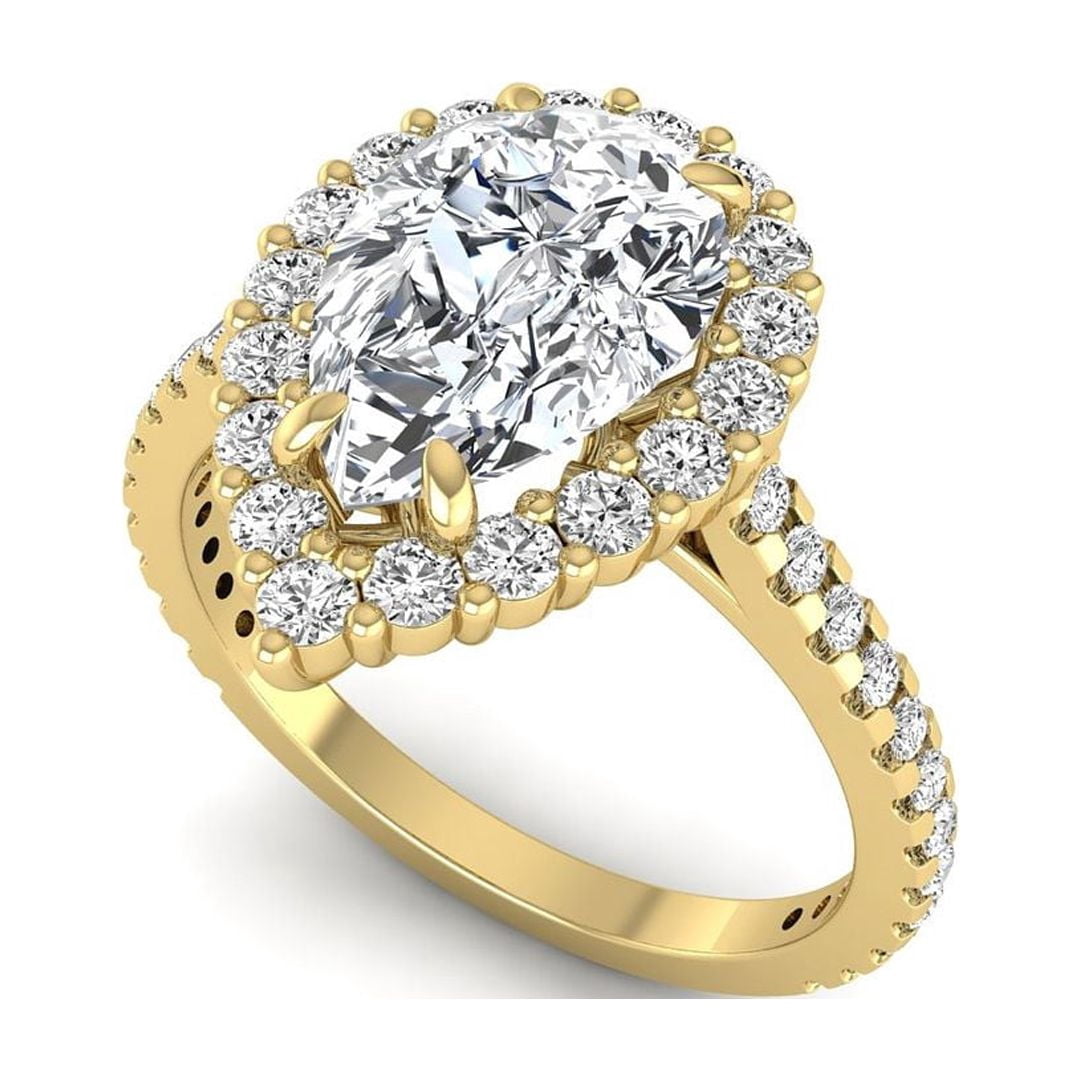 3 Ct Lab Grown Diamond Engagement Ring for Women, IGI Certified D Color ...