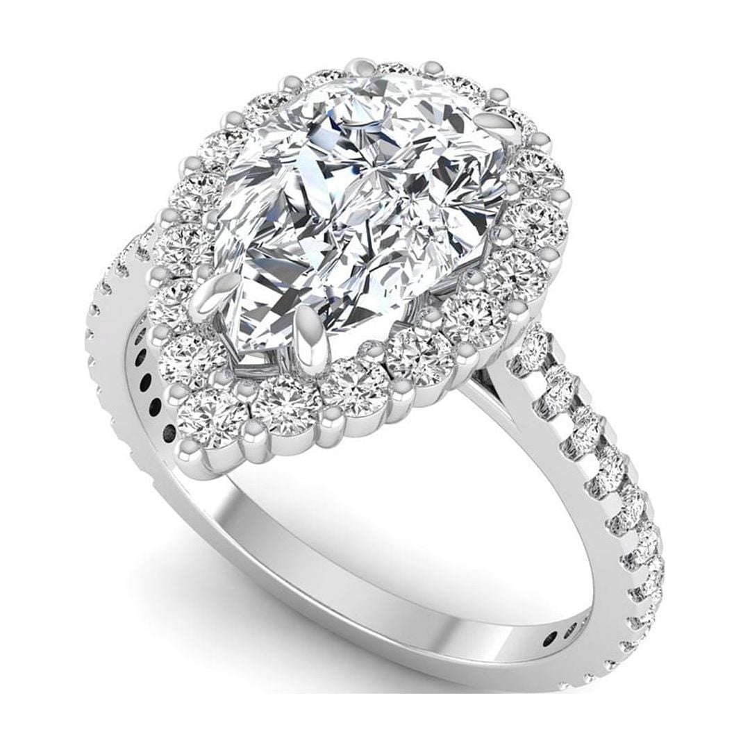 3 Ct Lab Grown Diamond Engagement Ring for Women, IGI Certified E Color ...