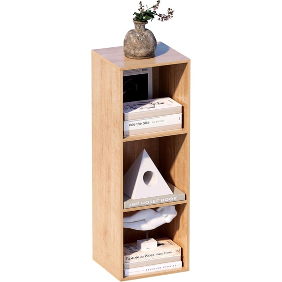 3 Cube Storage Organizer,Cube Shelf，3 Tier Cube Low Bookcase ...