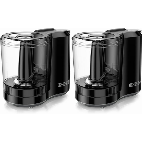 3-Cup Electric Food Chopper, HC300B, One Touch Pulse, 175W Motor, Stay ...