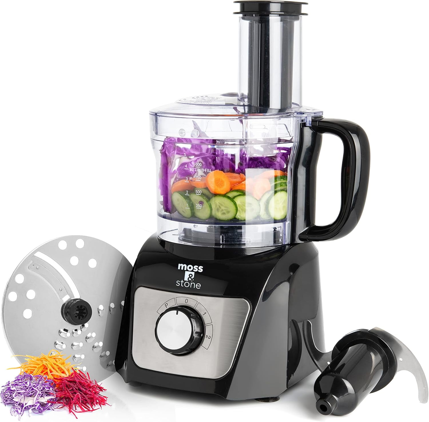 3 Cup Mini Food Processor, Strong Vegetable Chopper for Dicing ...