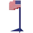 3-D American Flag Prop, 6' 7½" x 27" - Walmart.com