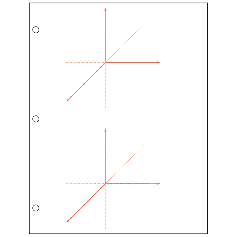Xyz Axis Graph Paper