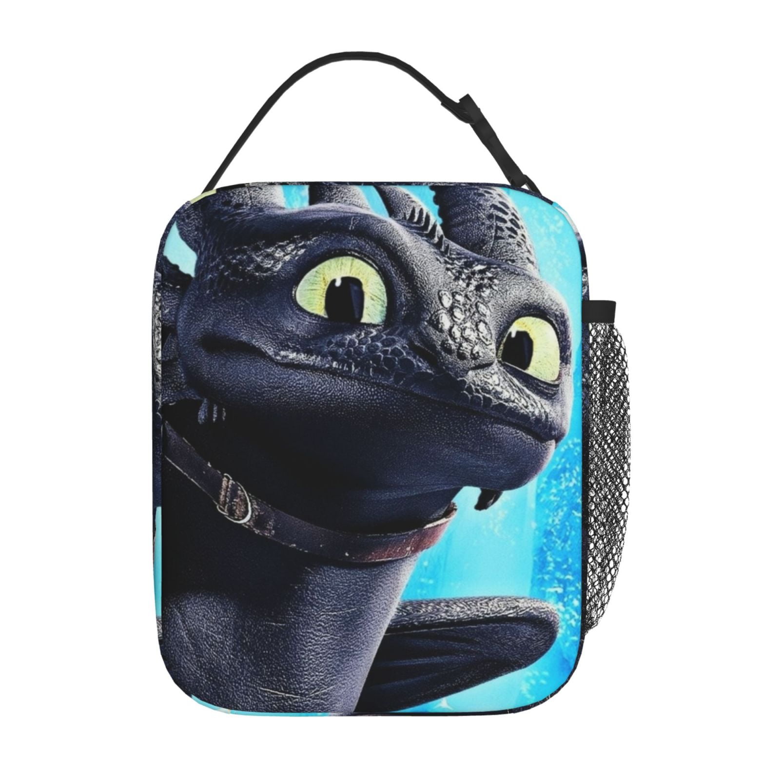 3-D Character Dual Compartment Insulated Lunch Bag Tote-How To Train ...