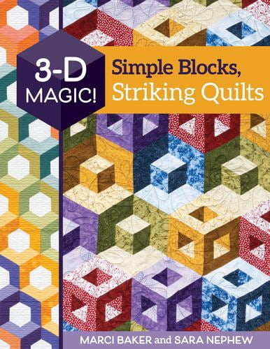 3-D Magic! Simple Blocks, Striking Quilts - Walmart.com