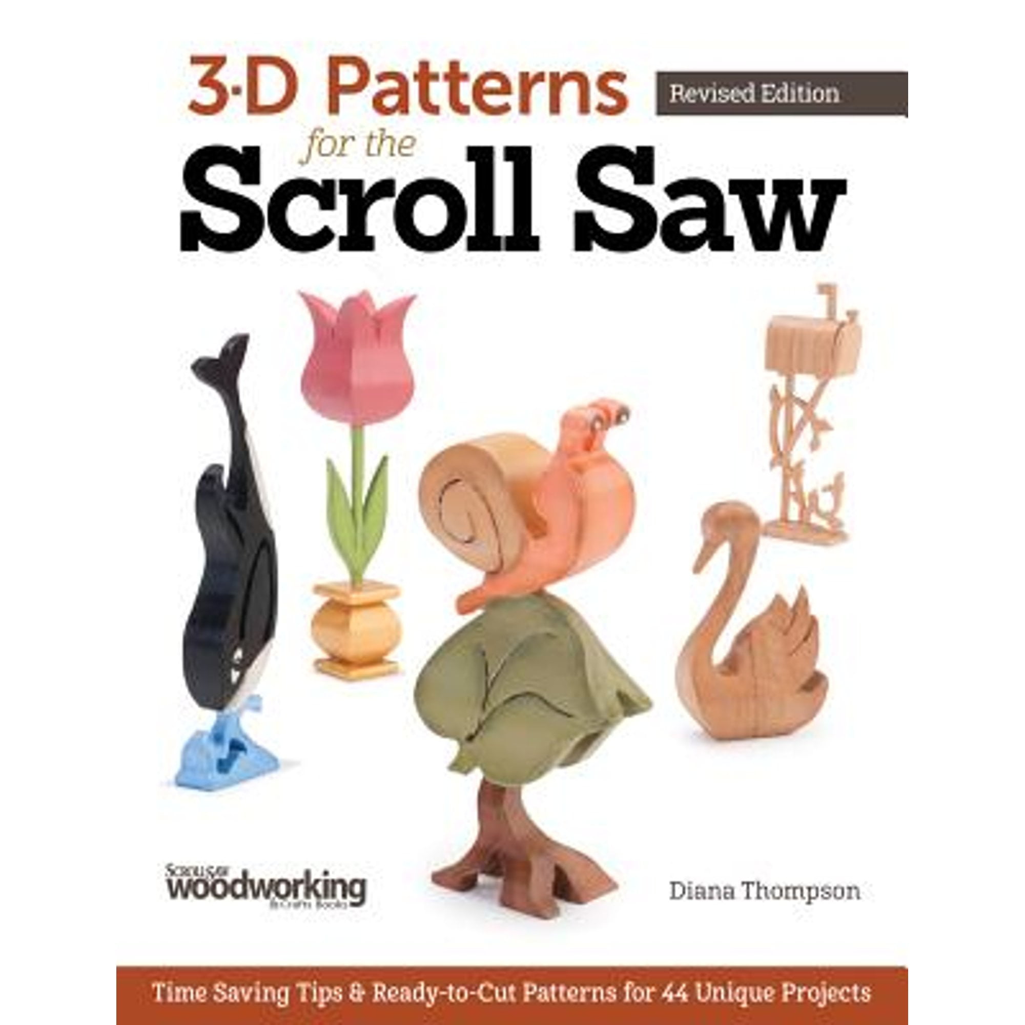 Pre-Owned 3-D Patterns for the Scroll Saw, Revised Edition: Time-Saving ...