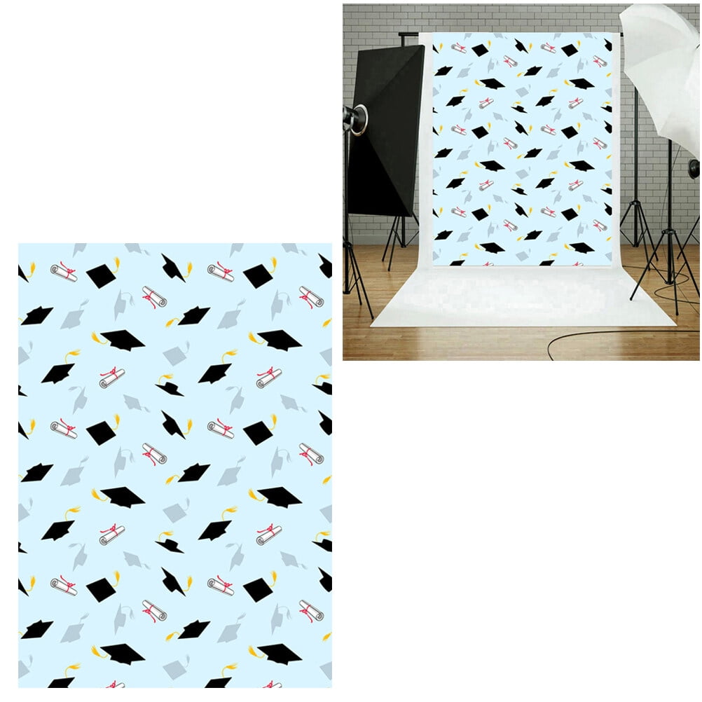 UEETEK 3D Graduation Season Photography Backdrop Fabric 1Pack Photo ...