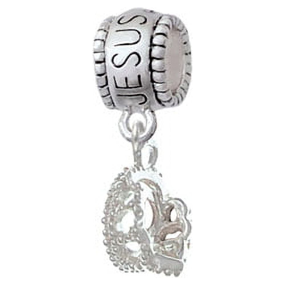 3-D Tiara - Jesus Loves Me Charm Bead - Walmart.com