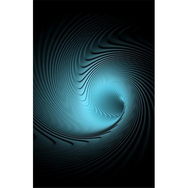 3-D Vortex Poster Print - Walmart.com