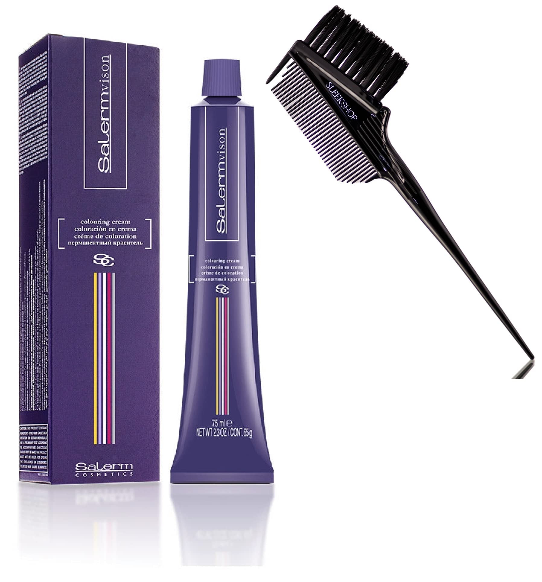 3 DARK BROWN , Salerm Cosmetics VISION Salermvision Permanent Cream ...