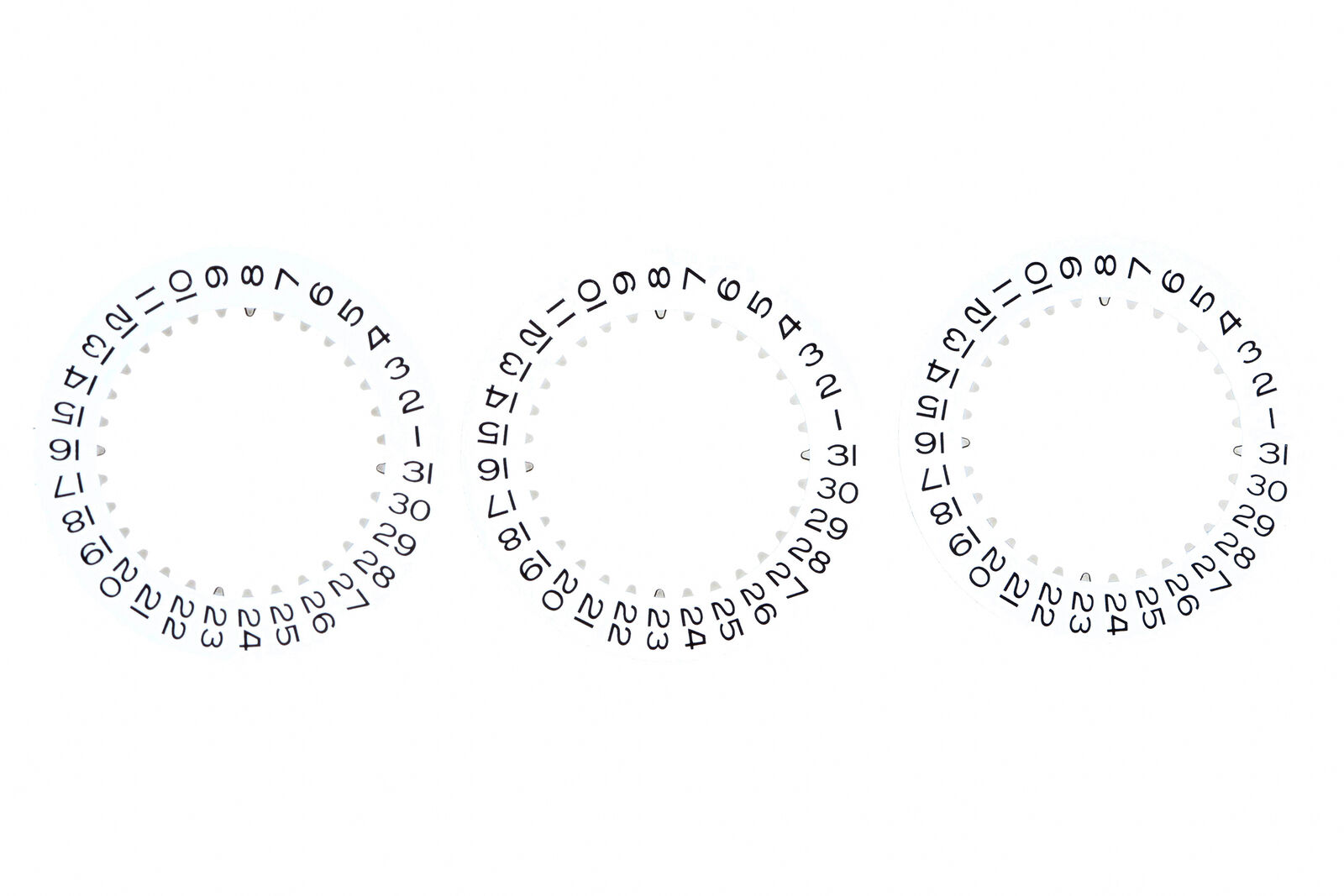 3 DATE CALENDAR DISC FOR ROLEX PRESIDENT 18206, 18238 MOVEMENT 3135/ ...