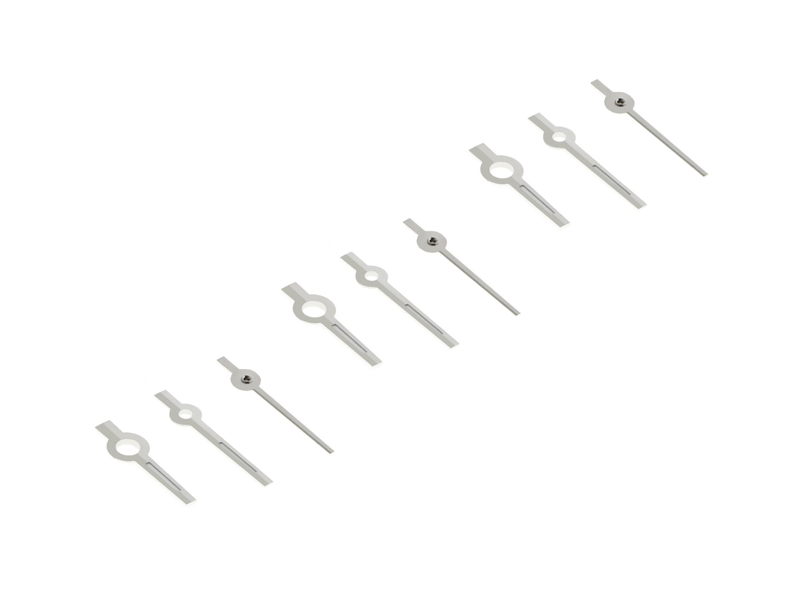 3 DIAMOND DIAL SILVER SET WATCH HAND FOR ROLEX NQS 2030/2035 6900 6916 ...