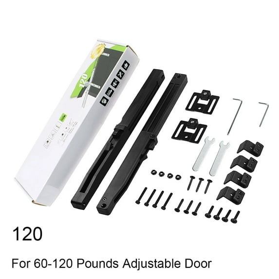 3" DIY Barn Door Soft Close Mechanism Spring Buffer Damper Hole-Free ...