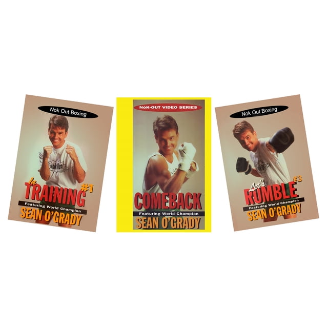 3 DVD Set Nok Out Pro Boxing instructional- Sean O'Grady winning in the ...