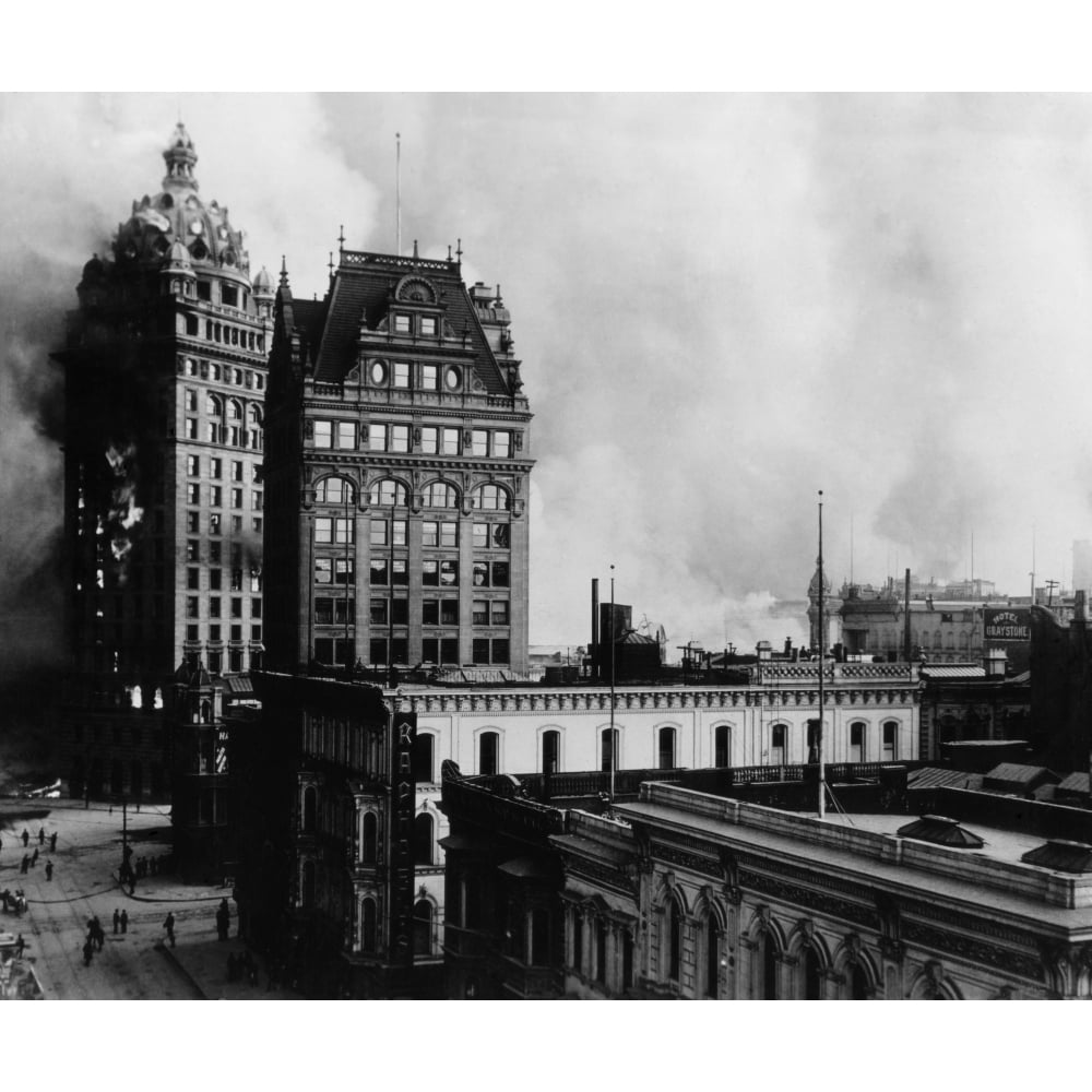 3-Day Fire That Followed The San Francisco Earthquake At Kearny History ...