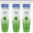 3 Dermasil Aloe Fresh Moisturizing Body Lotion,Paraben Free 8 oz. Tubes ...