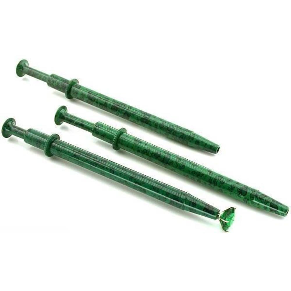 3 Diamond Grip Prong Gemstone Bead Pick Up Tools Green - Walmart.com