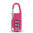 3 Digit Code Number Password Lock Combination Padlock Safety Travel ...