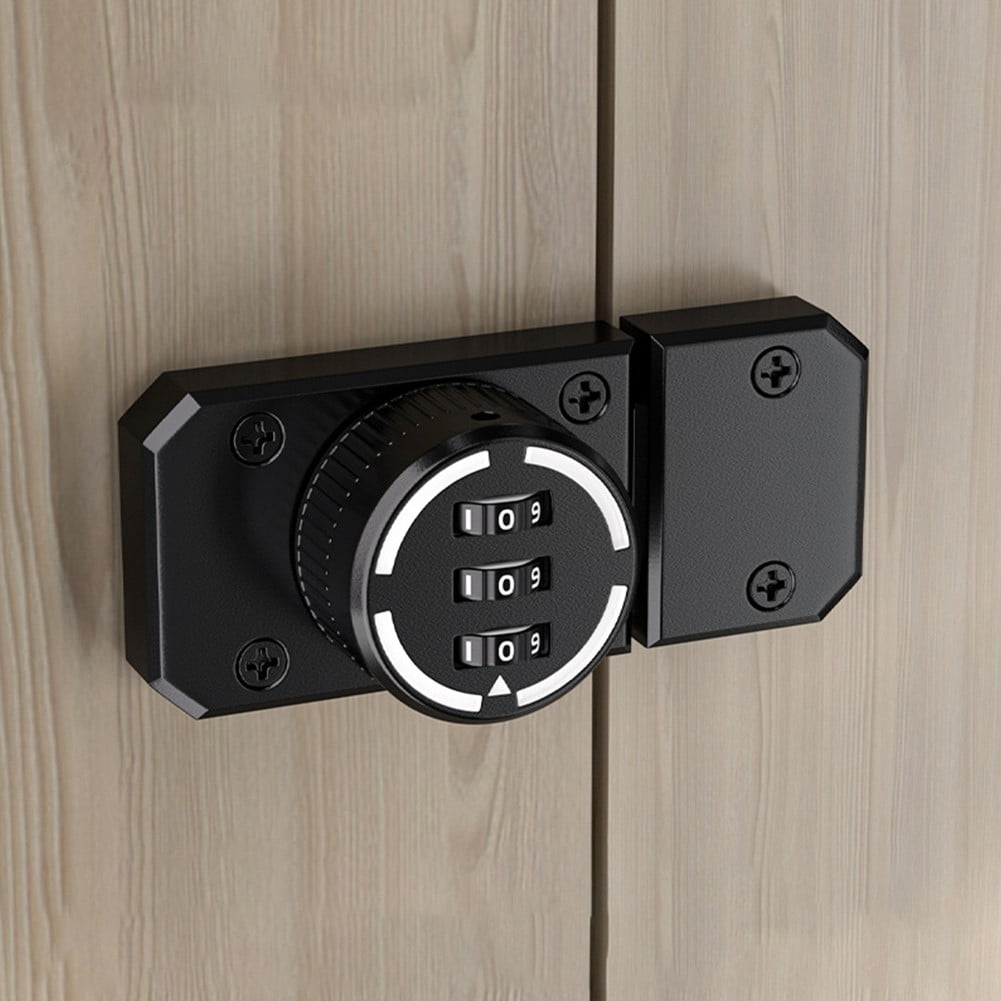 3 Digit Combination Cabinet Lock with Easy Installation and Zinc Alloy ...