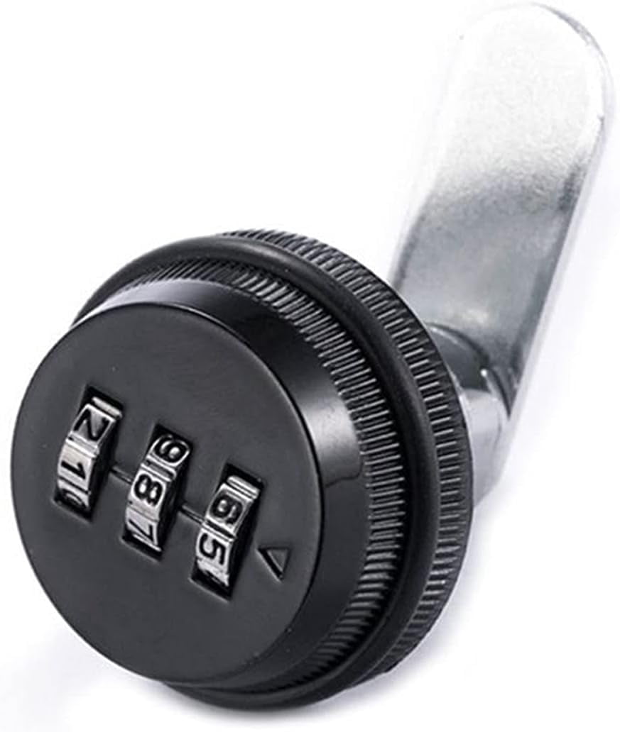 3-Digit Combination Mailbox Lock 7/8" Rotary Tongue Cam Lock for ...