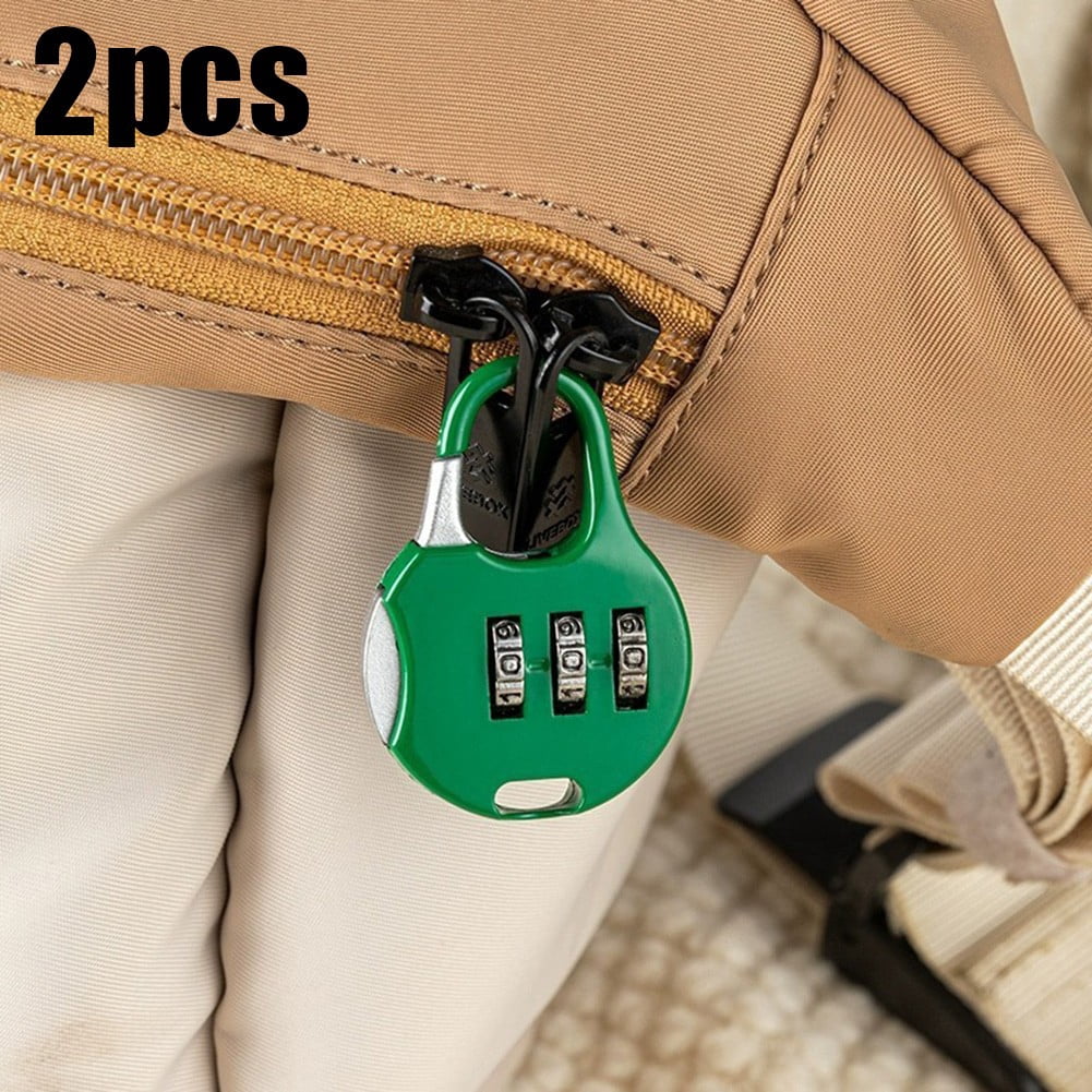 3 Digits Password Combination Padlock Alloy Steel Suitcase For Luggage ...