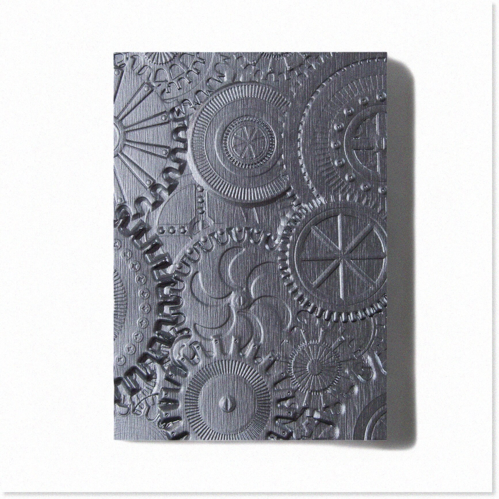 3-Dimensional Gray Texture Fades Embossing Folder: Innovative Embossing ...