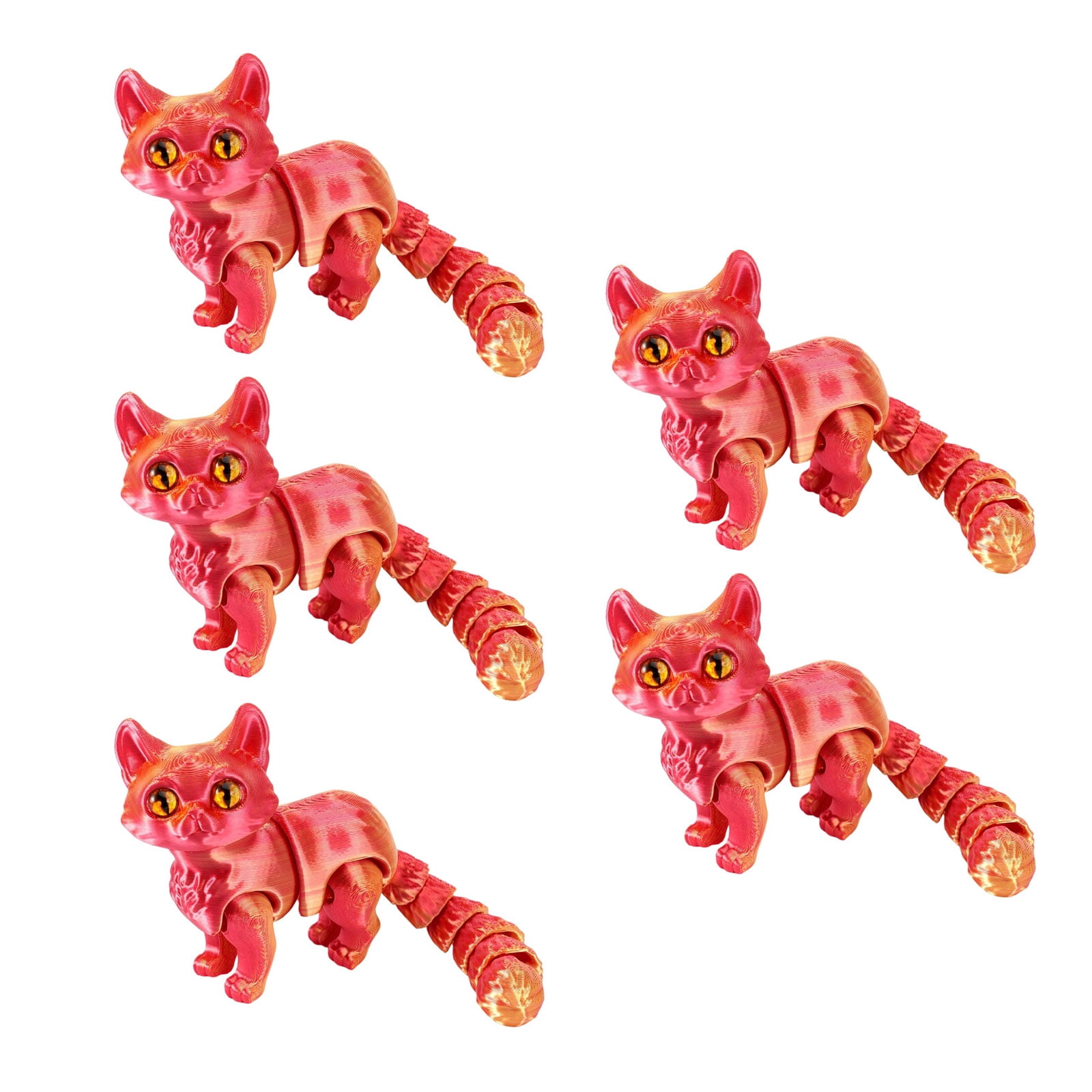 3 Dimensions Printed Cats Realistic Hairless Cats Statues,3 Dimensions ...