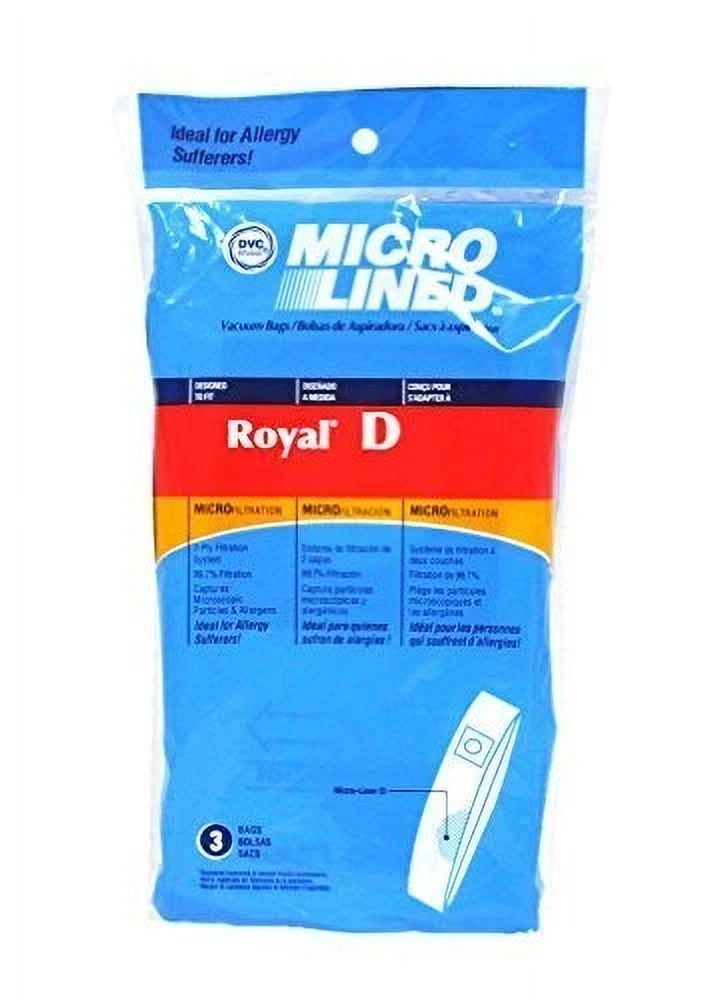 3 Dirt Devil Type D American Made Micro-Lined Allergen Filtration ...