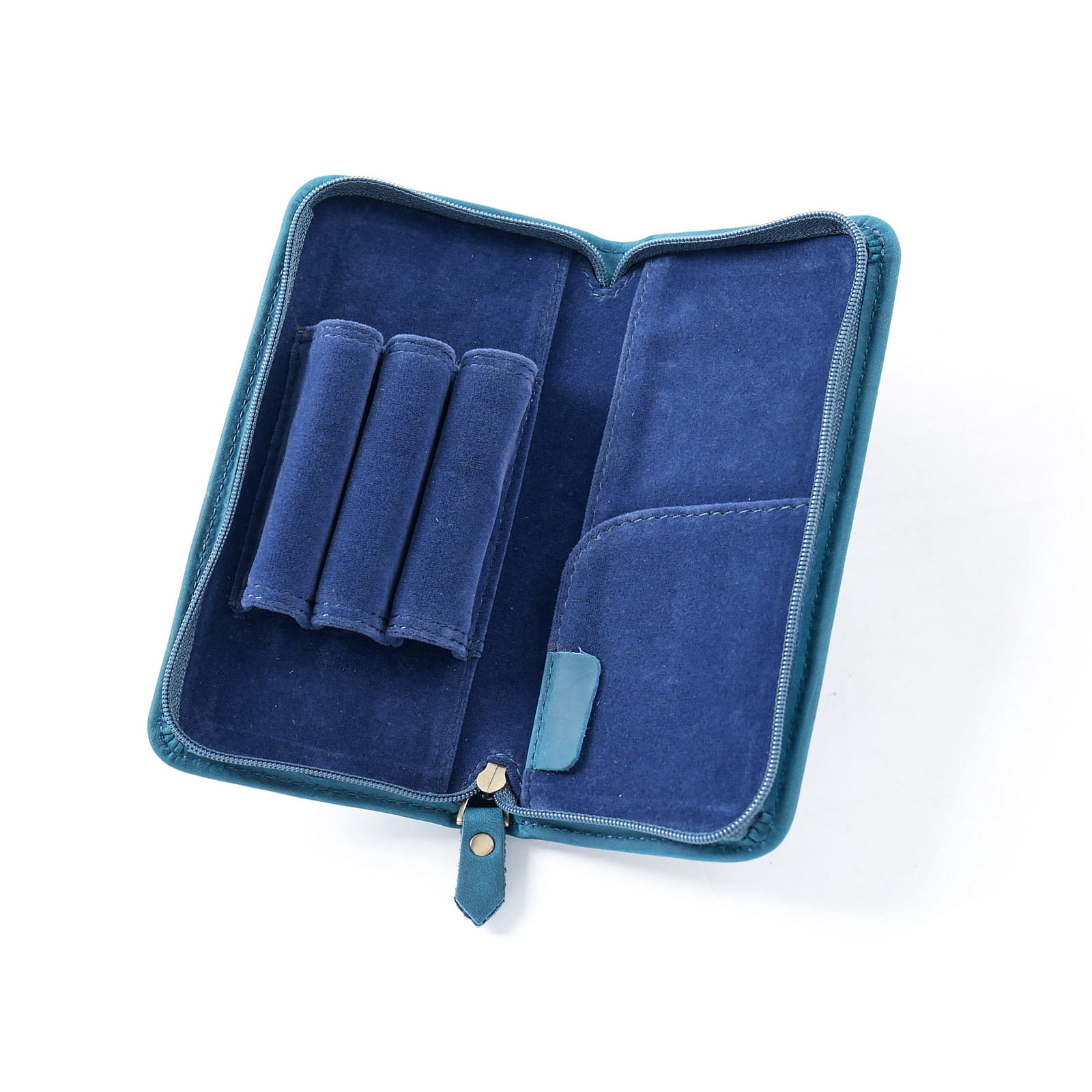 3 Divided Slots Pen Case Fountain Pen Holder Large Capacity Stationery ...