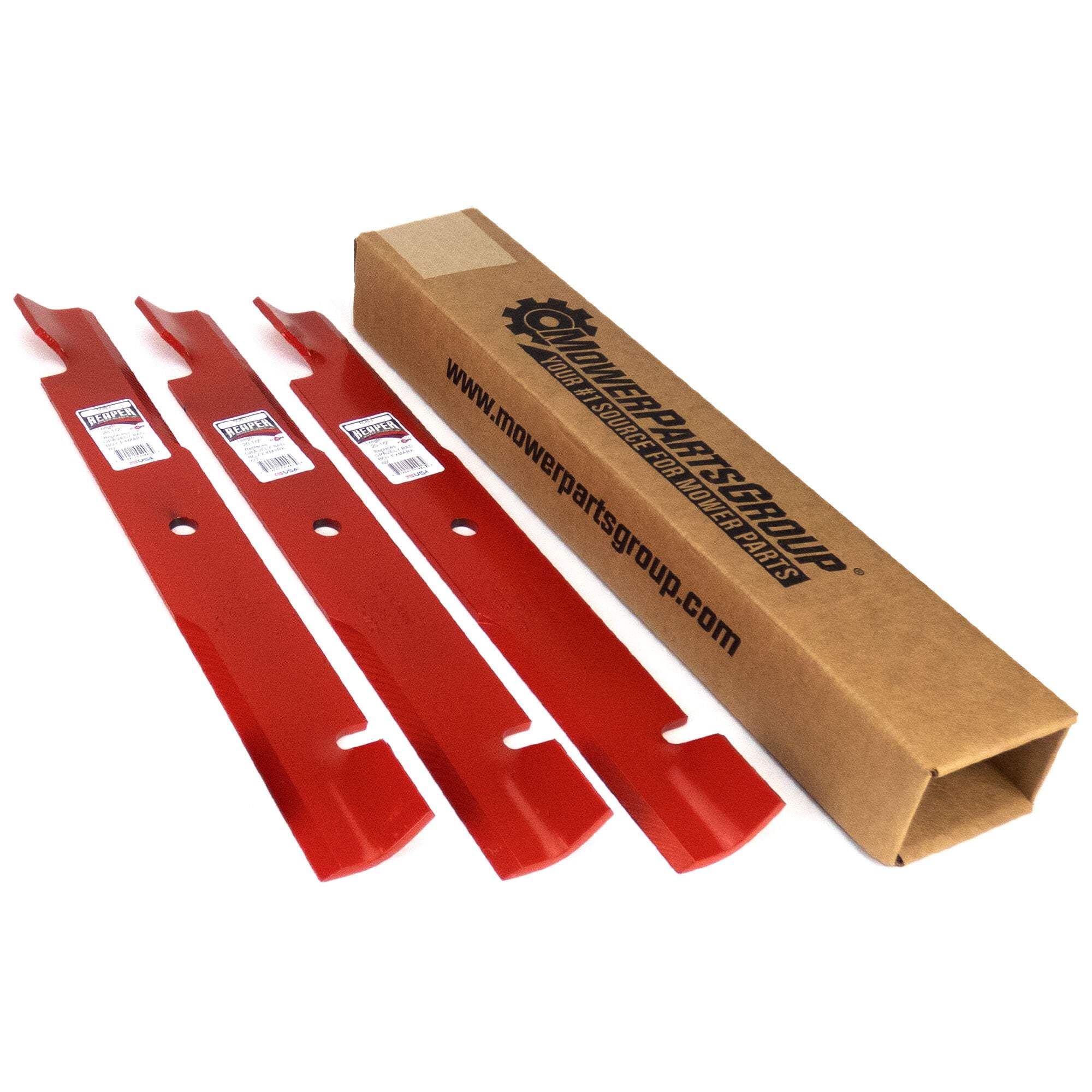 (3) HD High Lift Mower Blades for Dixie Chopper 60" Deck Replaces 30227 ...