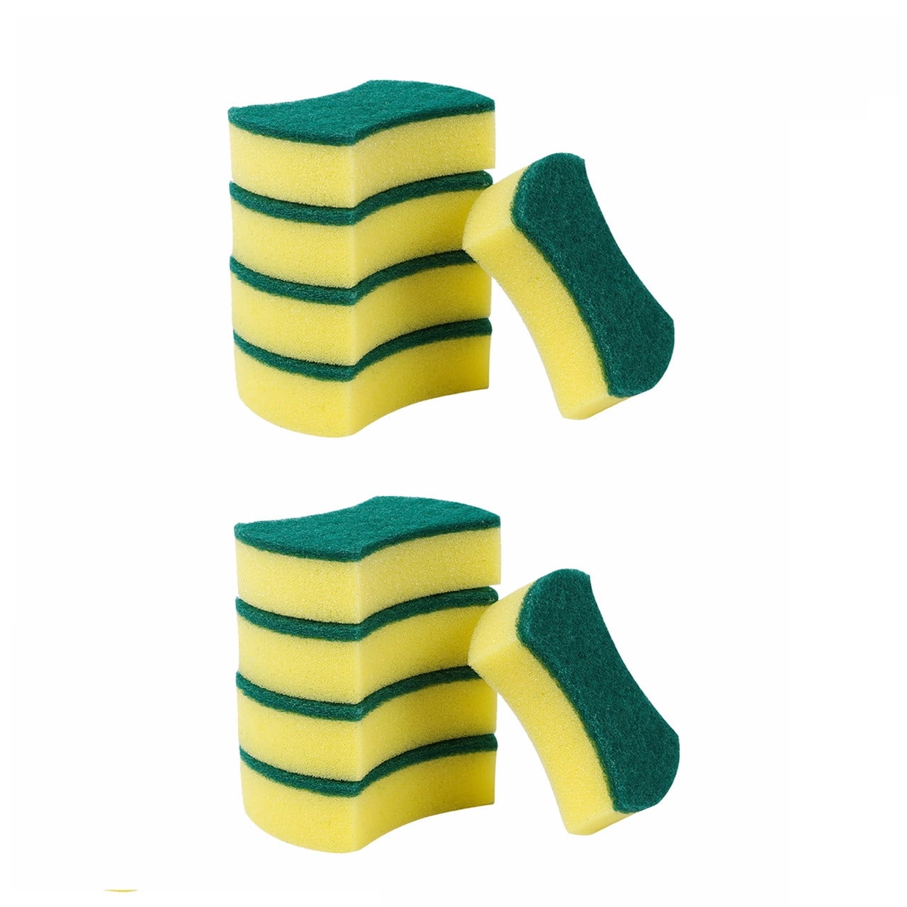 3 Dollar Items Non-Scratch Scrub Sponges, 10 Kitchen Sponges for ...