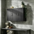 3-Door Wall Mounted Medicine Cabinet, Bathroom and Laundry Room Storage ...