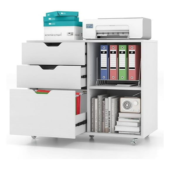 Plastic Rolling File Cabinets in Office Furniture - Walmart.com