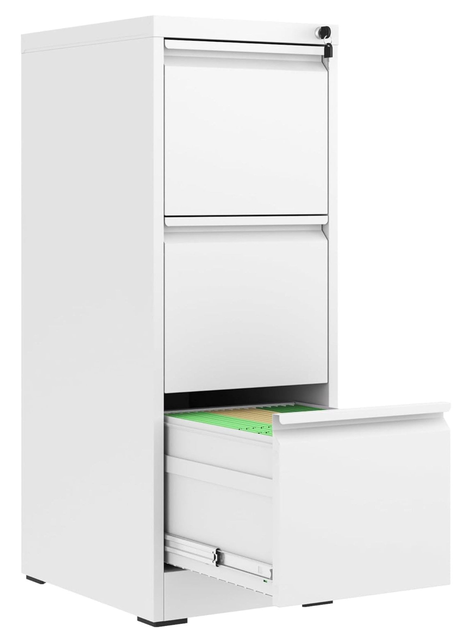 3 Drawer File Cabinet, Vertical File Cabinets with Lock for Home Office ...