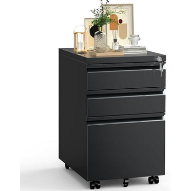 AODK File Cabinet for Home Office, Fully Assembled Filing Cabinet 3 ...